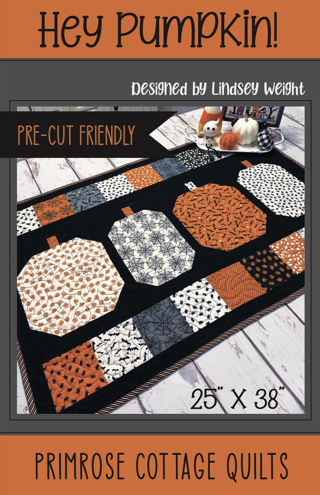 Hey Pumpkin Quilt Pattern - PDF Download - Etsy