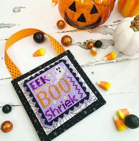 Eek Boo Shriek Lindsey's Stamp Series PDF Pattern - Etsy