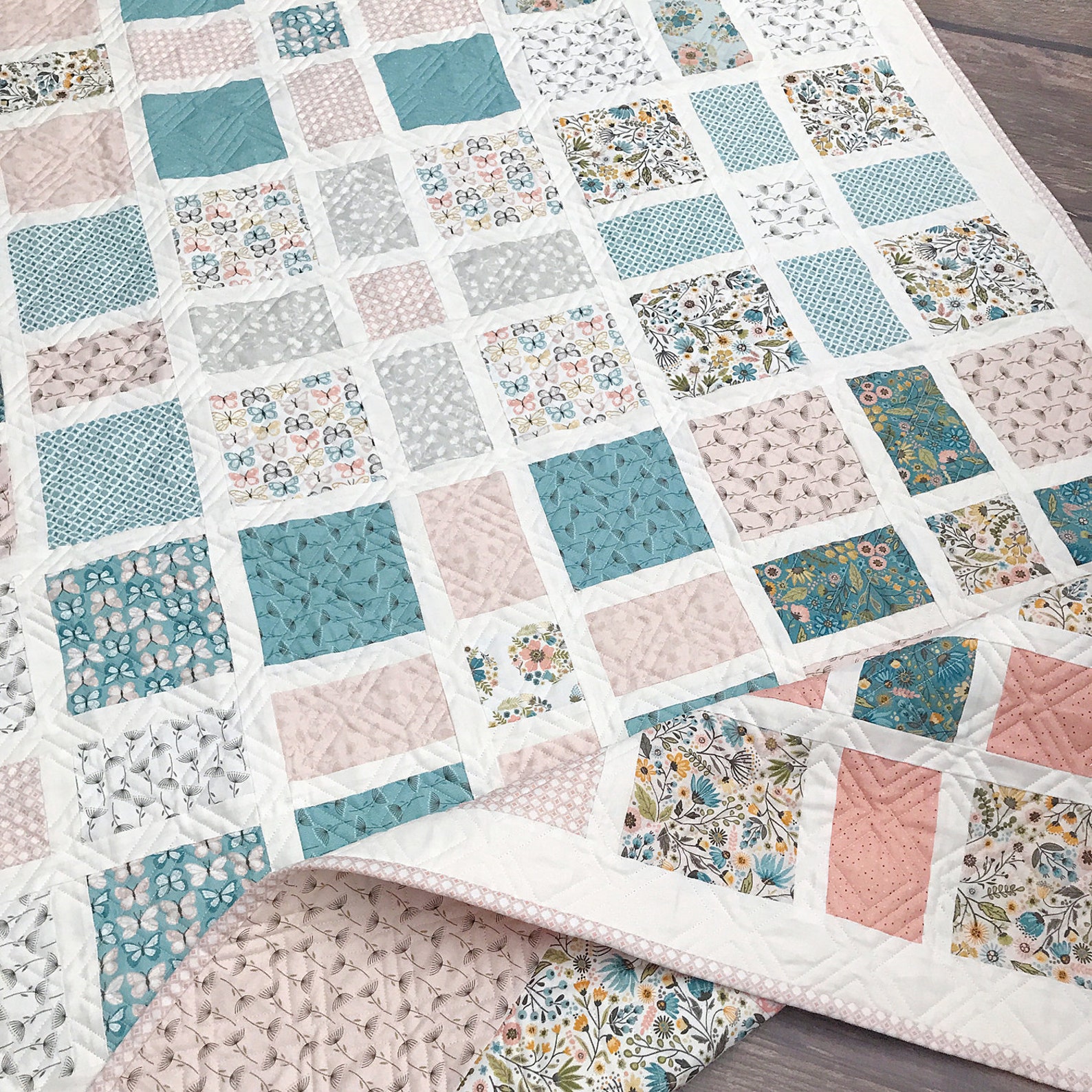 Four Square PDF Pattern | Etsy