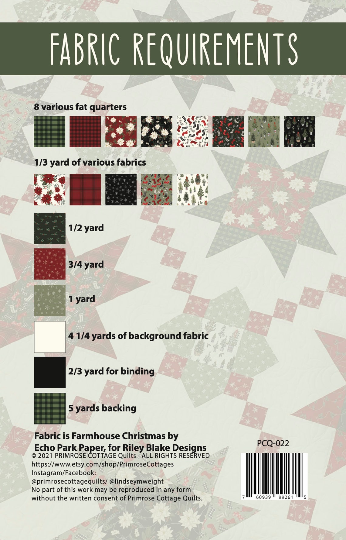 Legacy Quilt Pattern - PDF Pattern - Etsy Canada