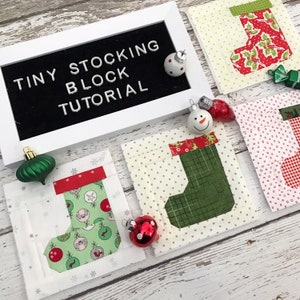 Tiny Christmas Blocks - PDF Pattern - Etsy