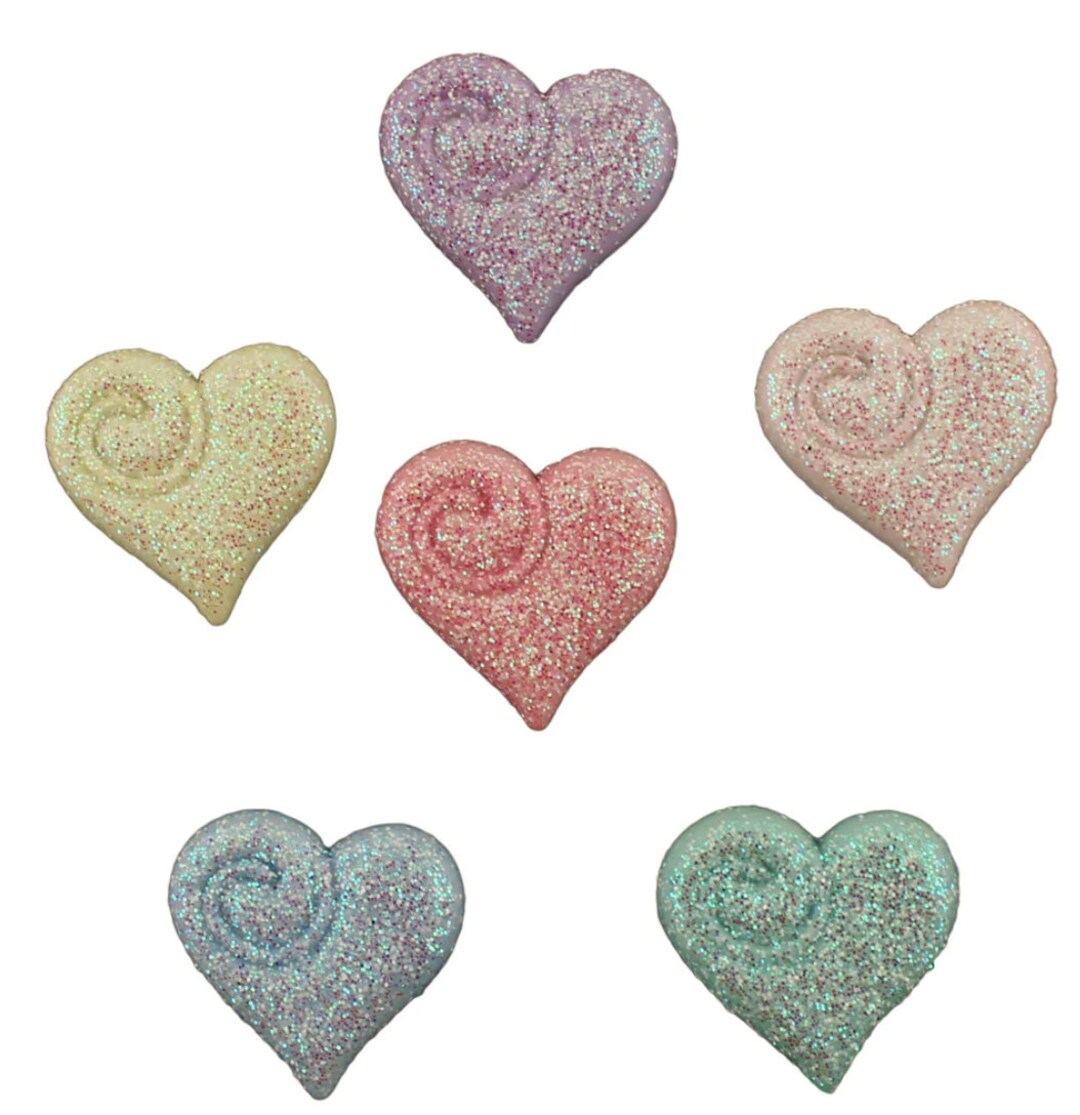 Shimmering Hearts Hearts Collection by Buttons Galore and More 4309 - Etsy