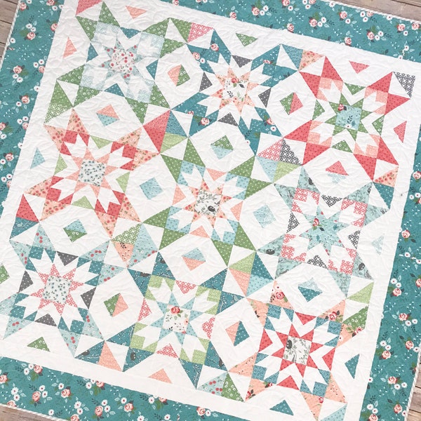 Nesting Stars Quilt Pattern - Etsy