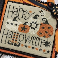 Scary Ghost Cross Stitch Pattern - Downloadable Digital Printed PDF ...