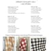 Gingham Patchwork Quilt Pattern Six Size Options (Instant Download) - Etsy
