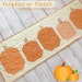 Pumpkin Table Runner - PDF Pattern - Etsy