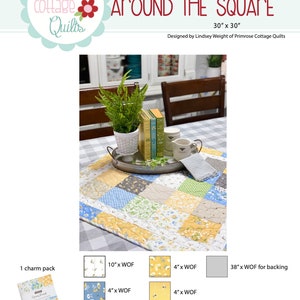 Around the Square - PDF Pattern - Etsy
