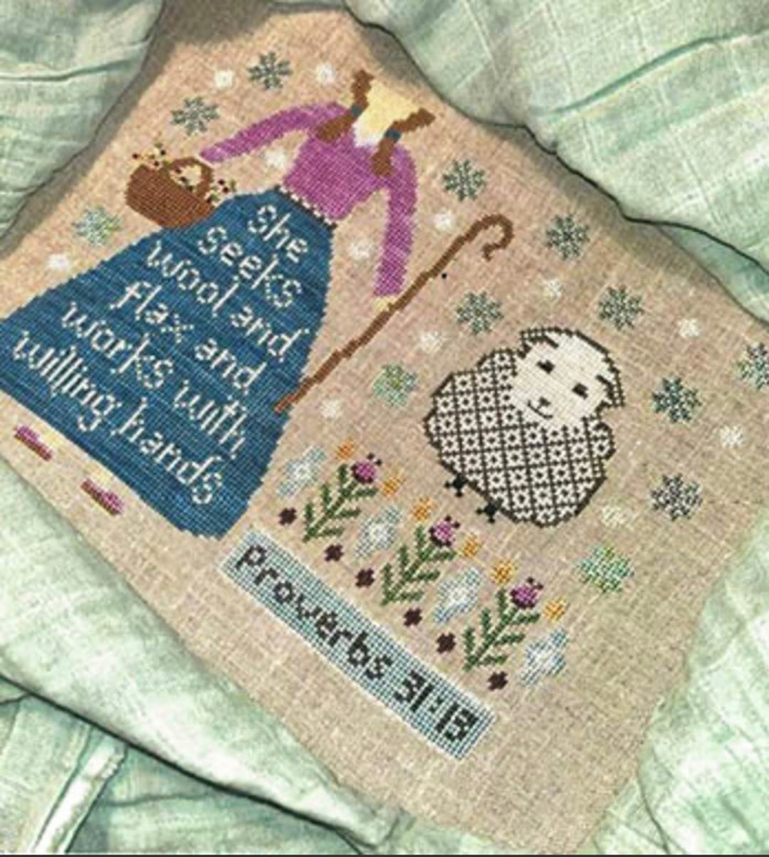 Willing Hands Cross Stitch by Sweet Wing Studio Paper Pattern - Etsy