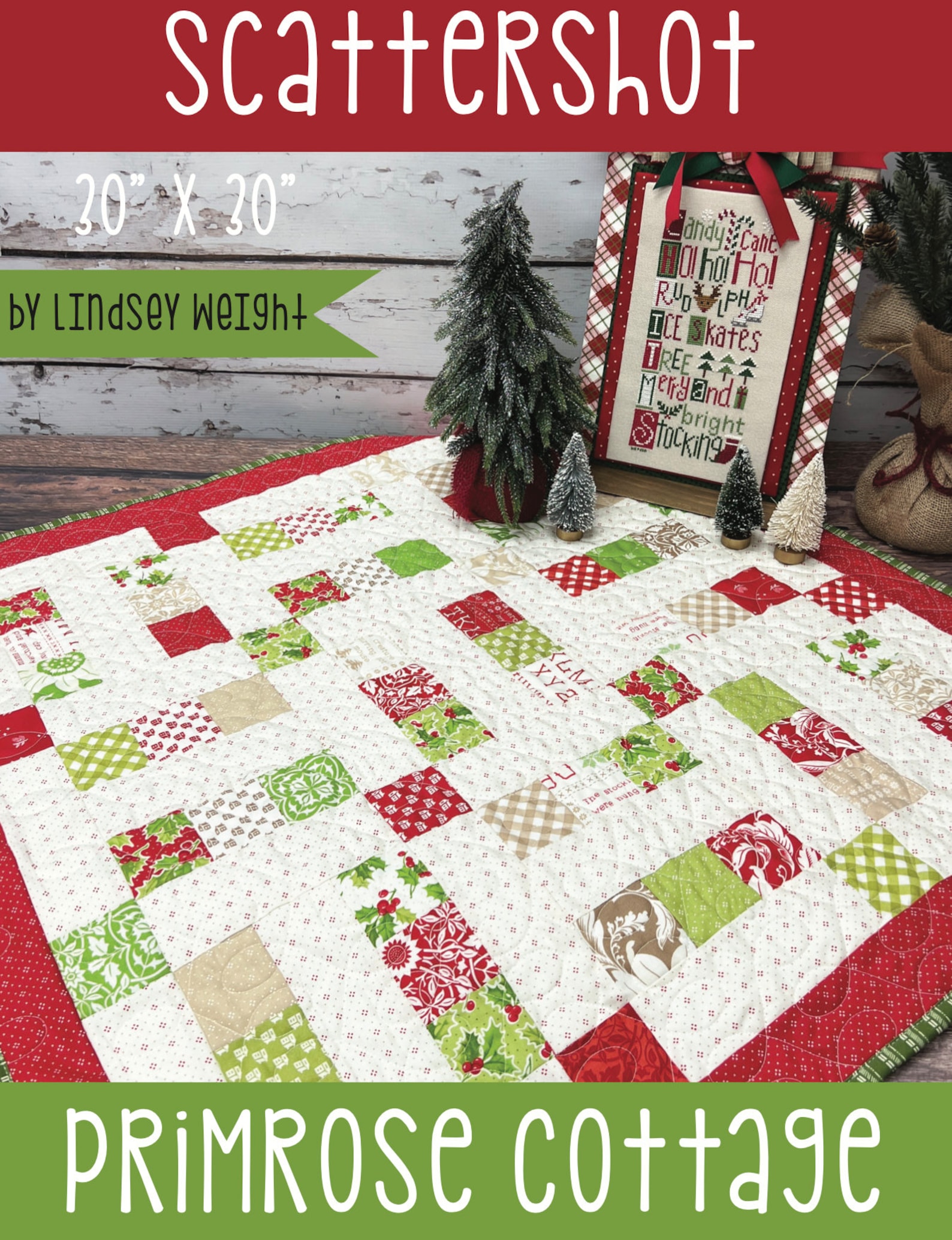 Scattershot Table Topper Pattern PDF Pattern - Etsy