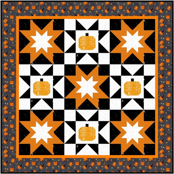 Pumpkin Spice Quilt Pattern PDF Pattern - Etsy