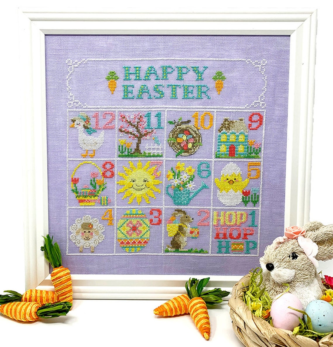 Easter Calendar by Tiny Modernist PAPER Pattern - Etsy
