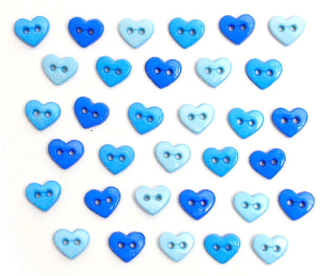 Micro Hearts Sapphire Micro Mini Collection by Dress It up - Etsy