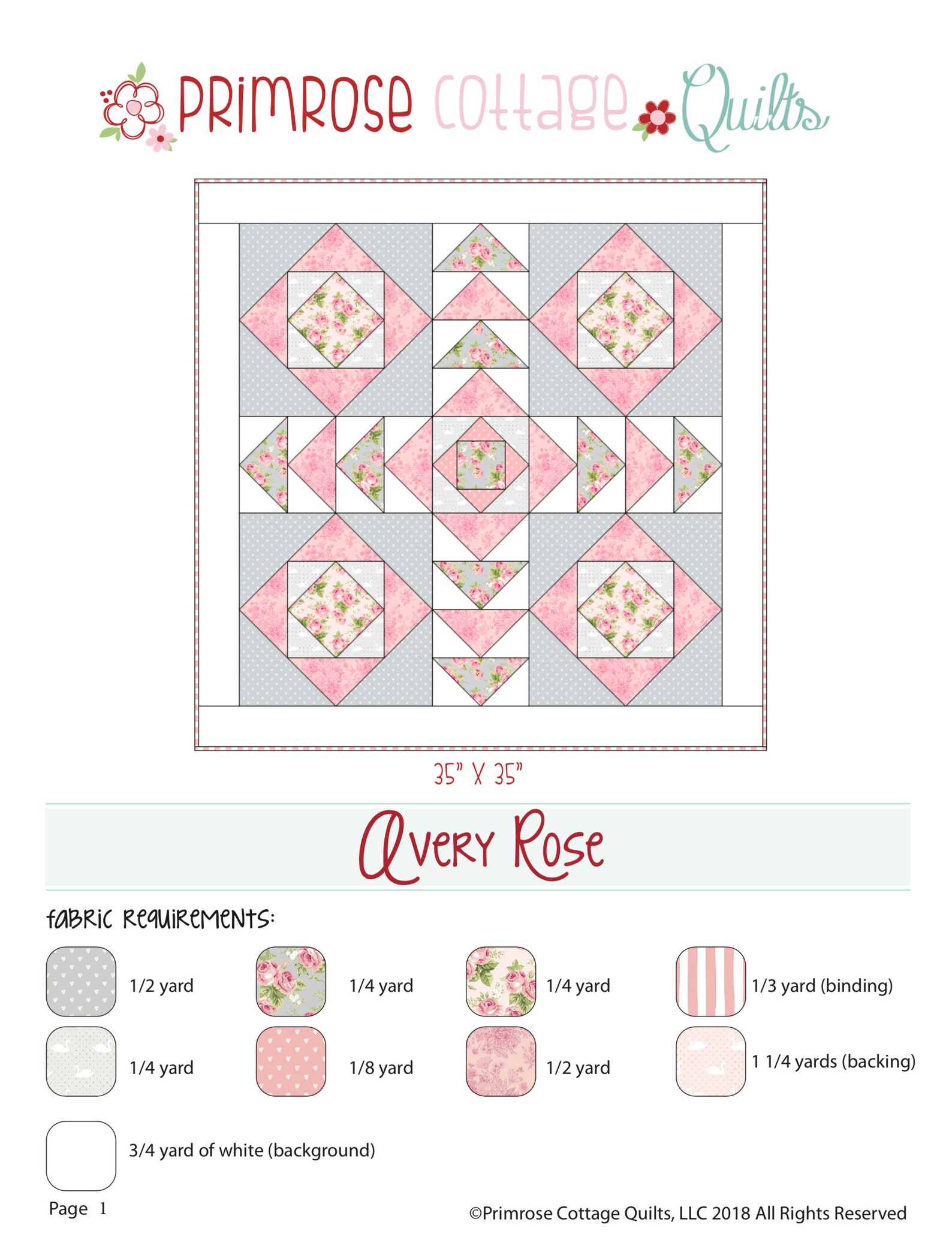 Avery Rose PDF Pattern - Etsy