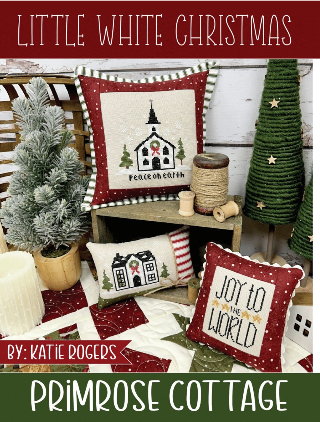 Little White Christmas Cross Stitch Booklet by Katie Rogers of Primrose ...