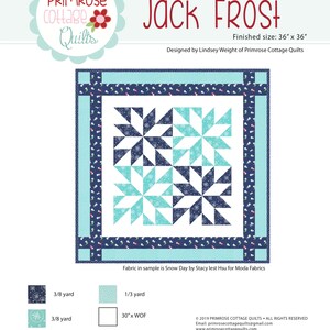 Jack Frost - PDF Pattern - Etsy