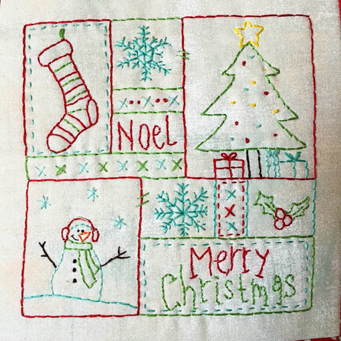 Christmas Sampler PDF Pattern | Etsy