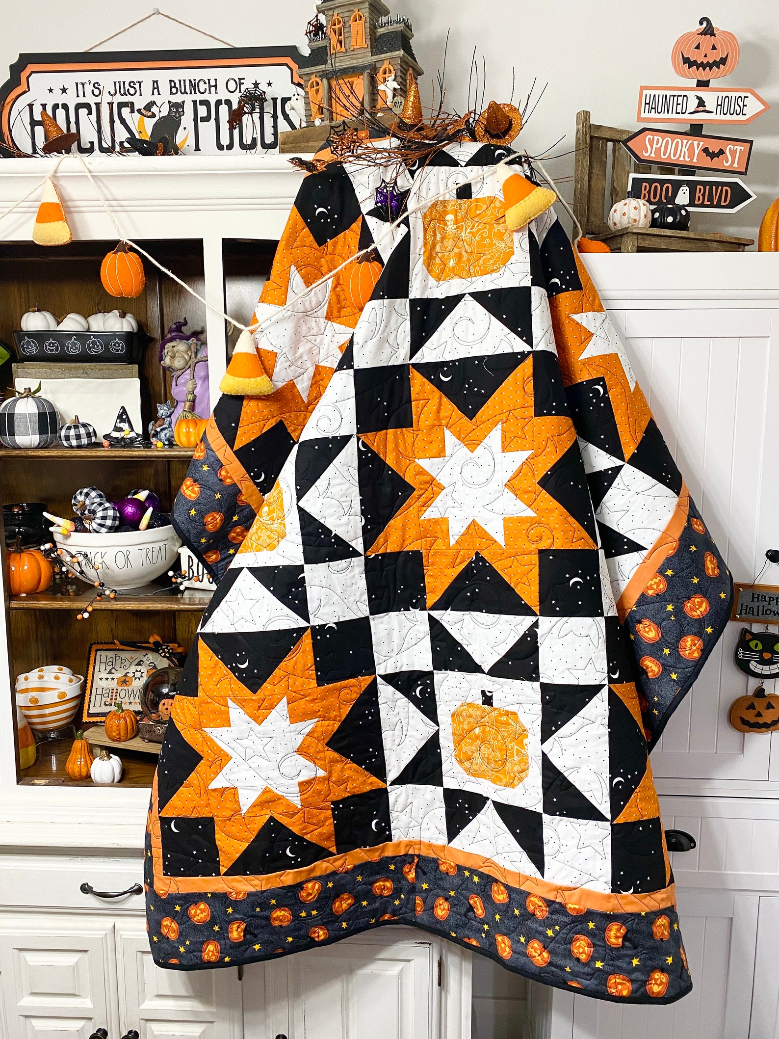 Pumpkin Spice Quilt Pattern PDF Pattern - Etsy Canada