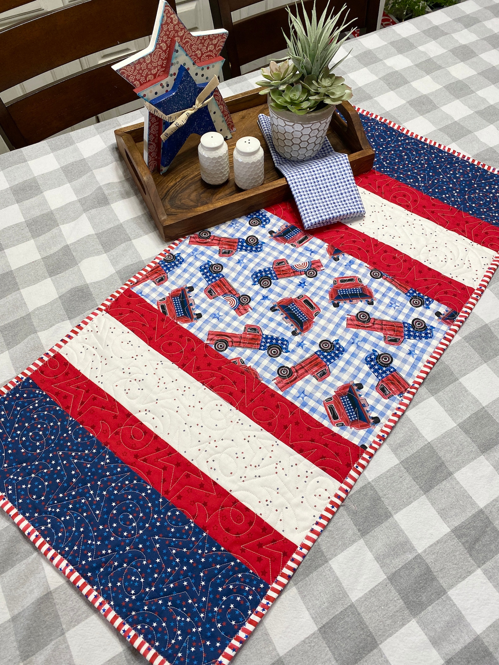 Easy Peasy Table Runner Pattern PDF Pattern - Etsy