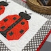 Ladybug Lane Table Runner - PDF Pattern - Etsy
