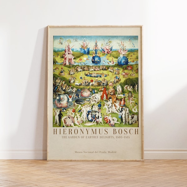 Bosch Famous Poster - Etsy