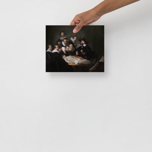 Rembrandt - the Anatomy Lesson of Dr. Nicolaes Tulp, Fine Art Print - Etsy