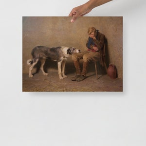 Briton Riviere - Fidelity Print, Dog Art Print - Etsy