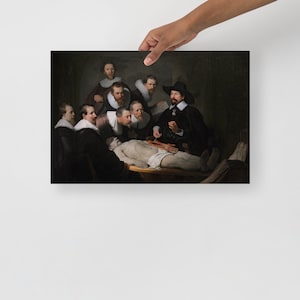 Rembrandt - the Anatomy Lesson of Dr. Nicolaes Tulp, Fine Art Print - Etsy