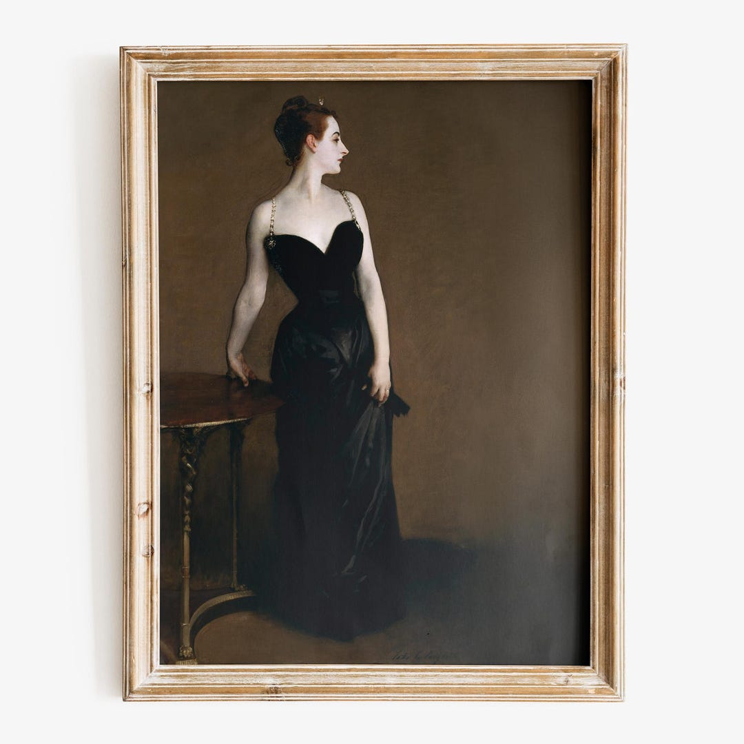 John Singer Sargent - Madame X Art Print, Fine Art Print - Etsy
