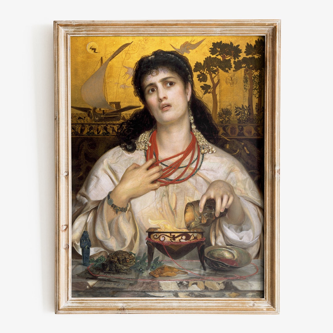 Frederick Sandys - Medea Art Print, Museum-quality Fine Art Print - Etsy