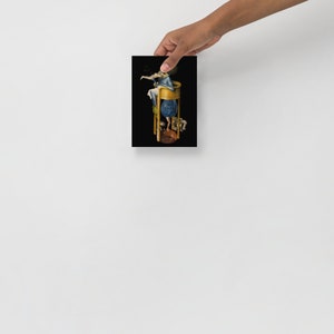 Hieronymus Bosch - Devil on Night Chair Art Print, the Garden of ...