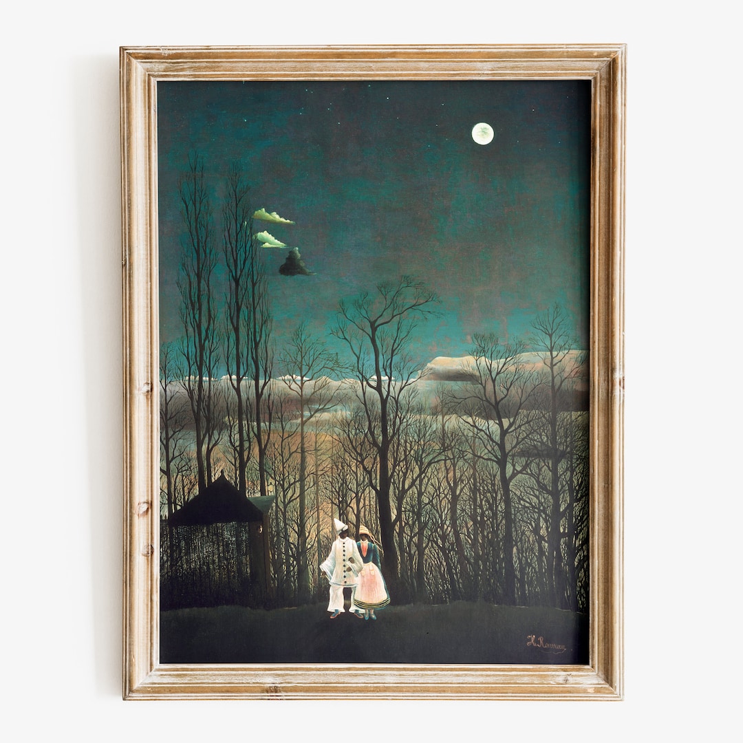 Henri Rousseau - Carnival Evening Art Print, Museum-quality Fine Art ...