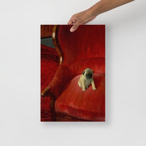 Thomas Theodor Heine - Siegfried Print, Pug Dog Fine Art Print - Etsy