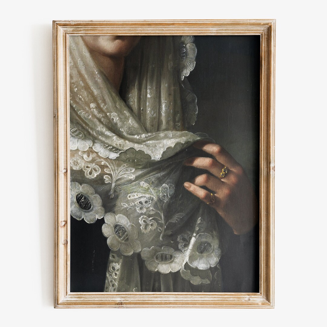 Altered Art Print, Dark Academia Poster, Renaissance Aesthetic Art - Etsy