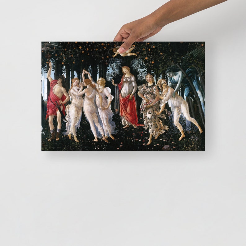 Sandro Botticelli - Primavera Art Print, Renaissance Fine Art Print ...