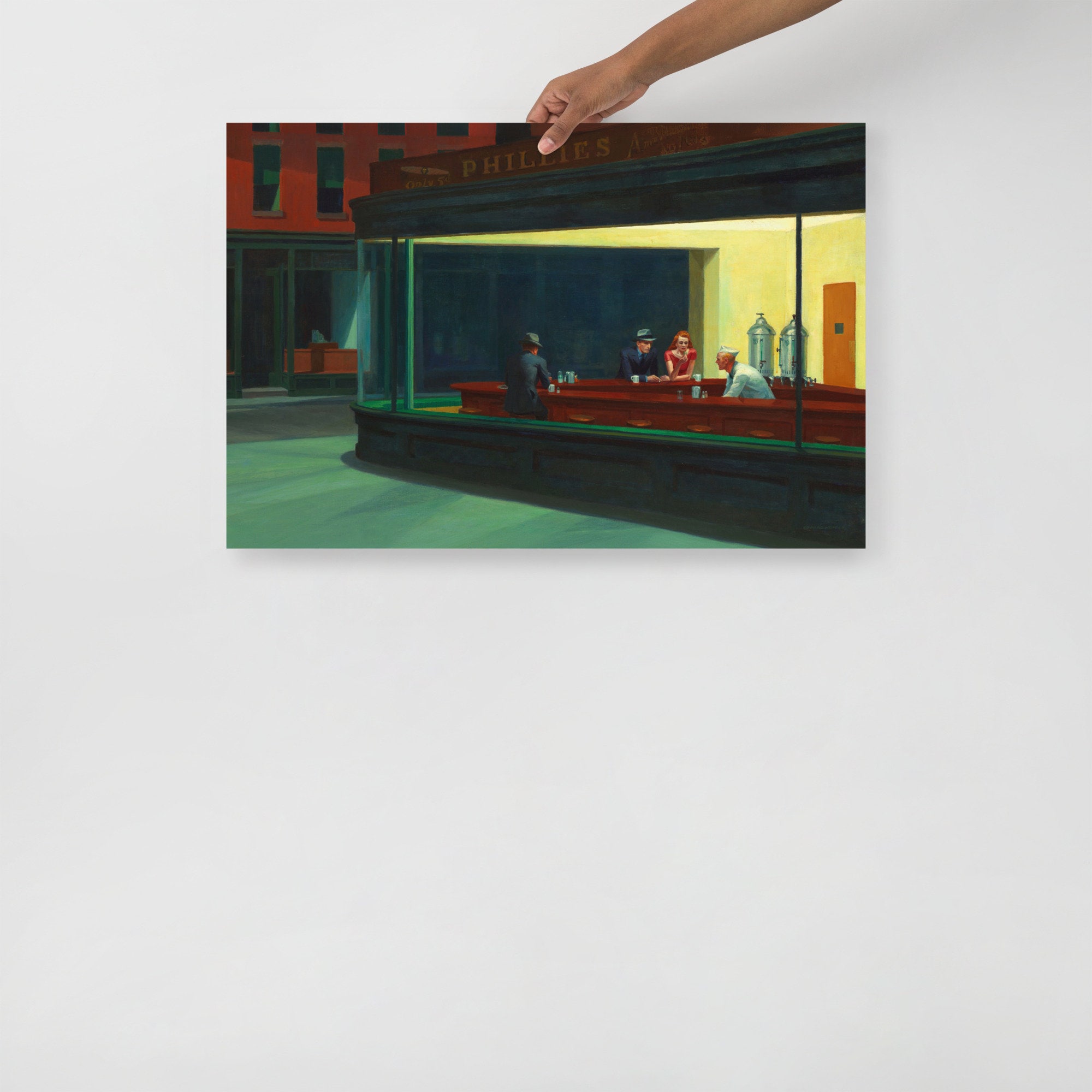 Edward Hopper - Nighthawks Art Print, Museum-quality Fine Art Print - Etsy