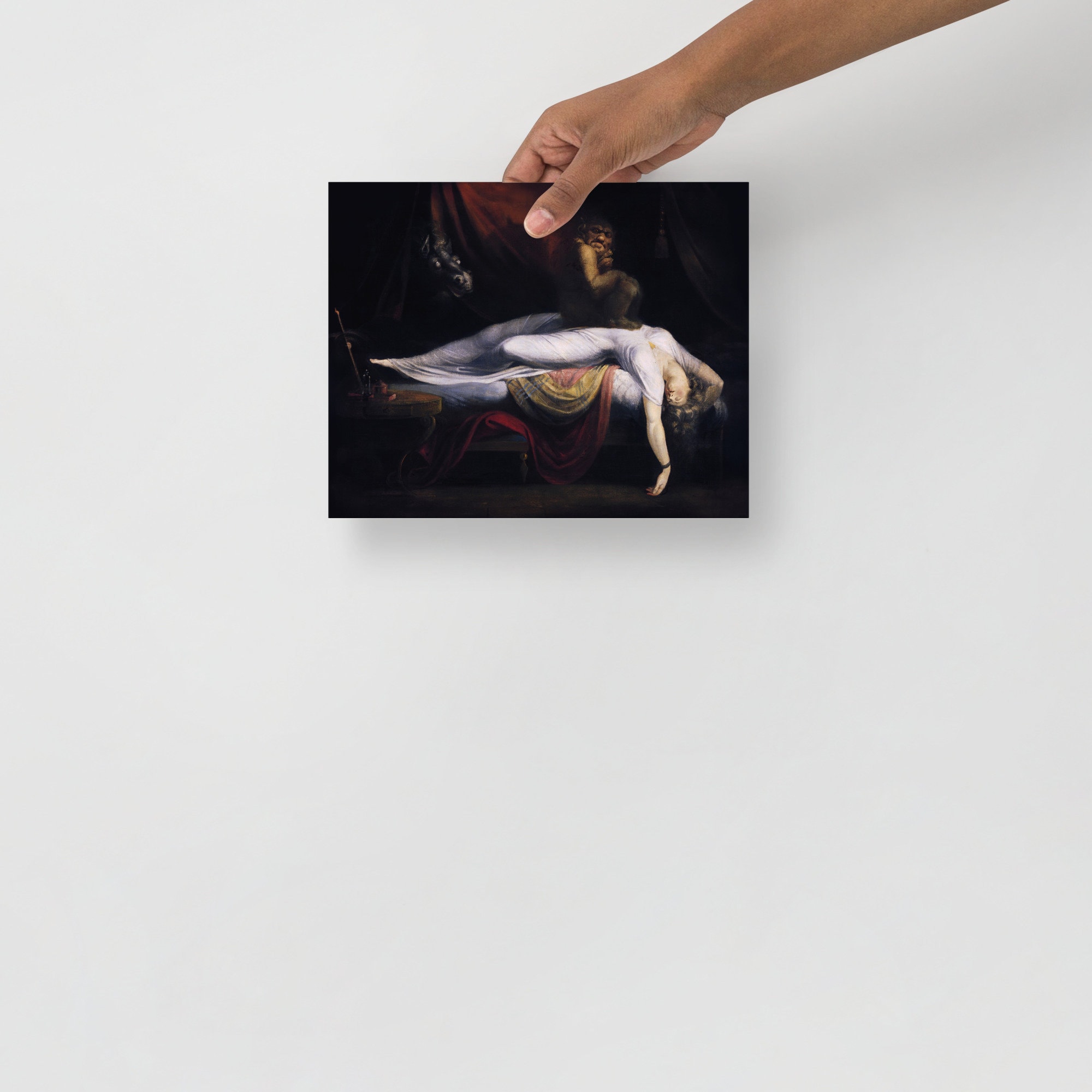 Henry Fuseli - the Nightmare Art Print, Fine Art Print, Dark Art - Etsy