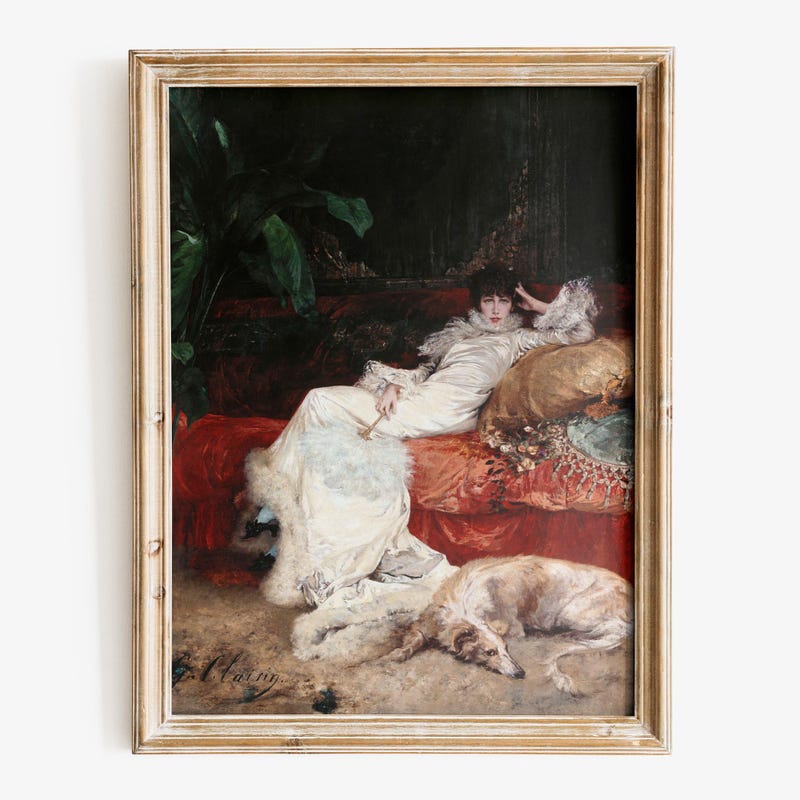 Borzoi Dog Fine Art - Etsy UK