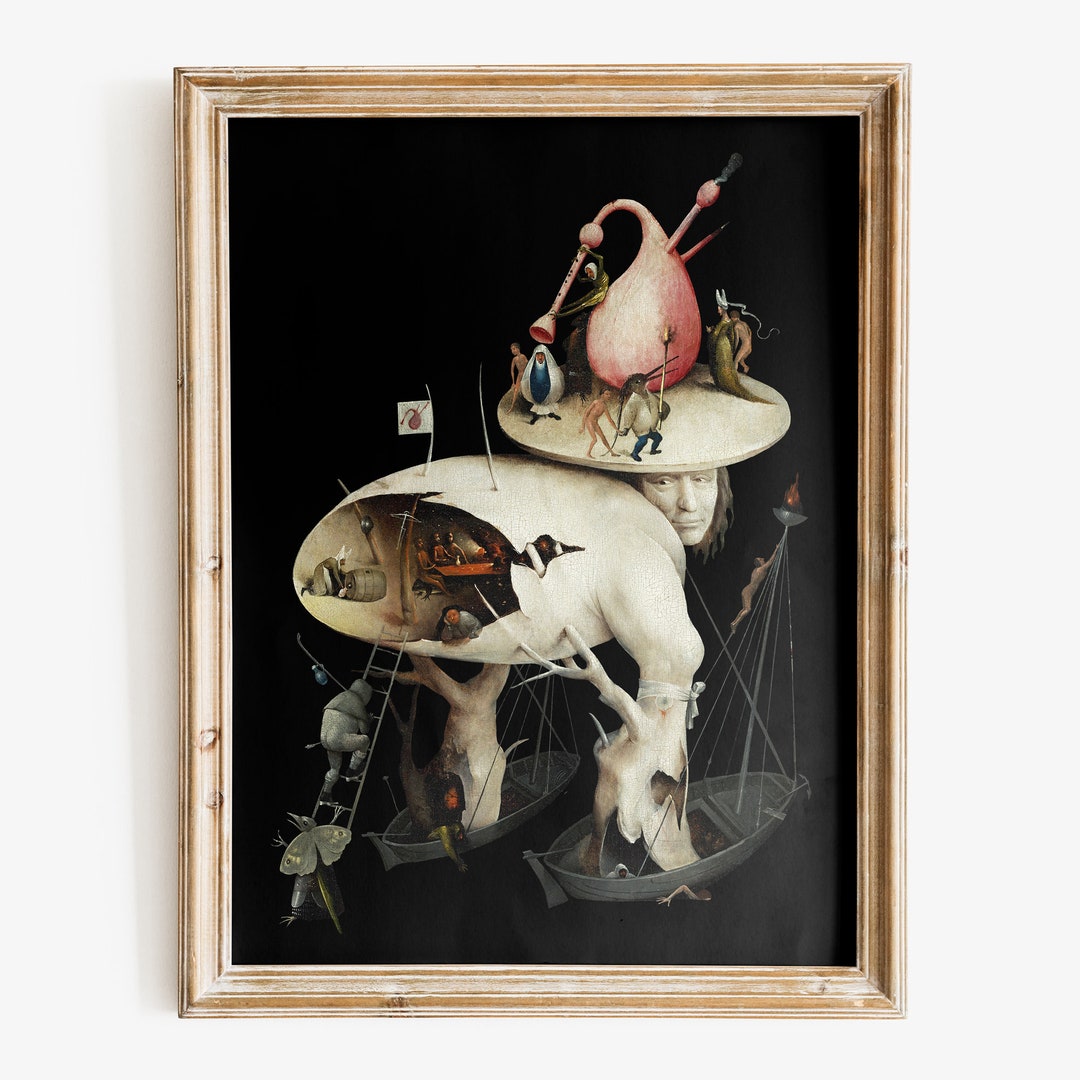 Hieronymus Bosch - Tree Man Art Print, the Garden of Earthly Delights ...