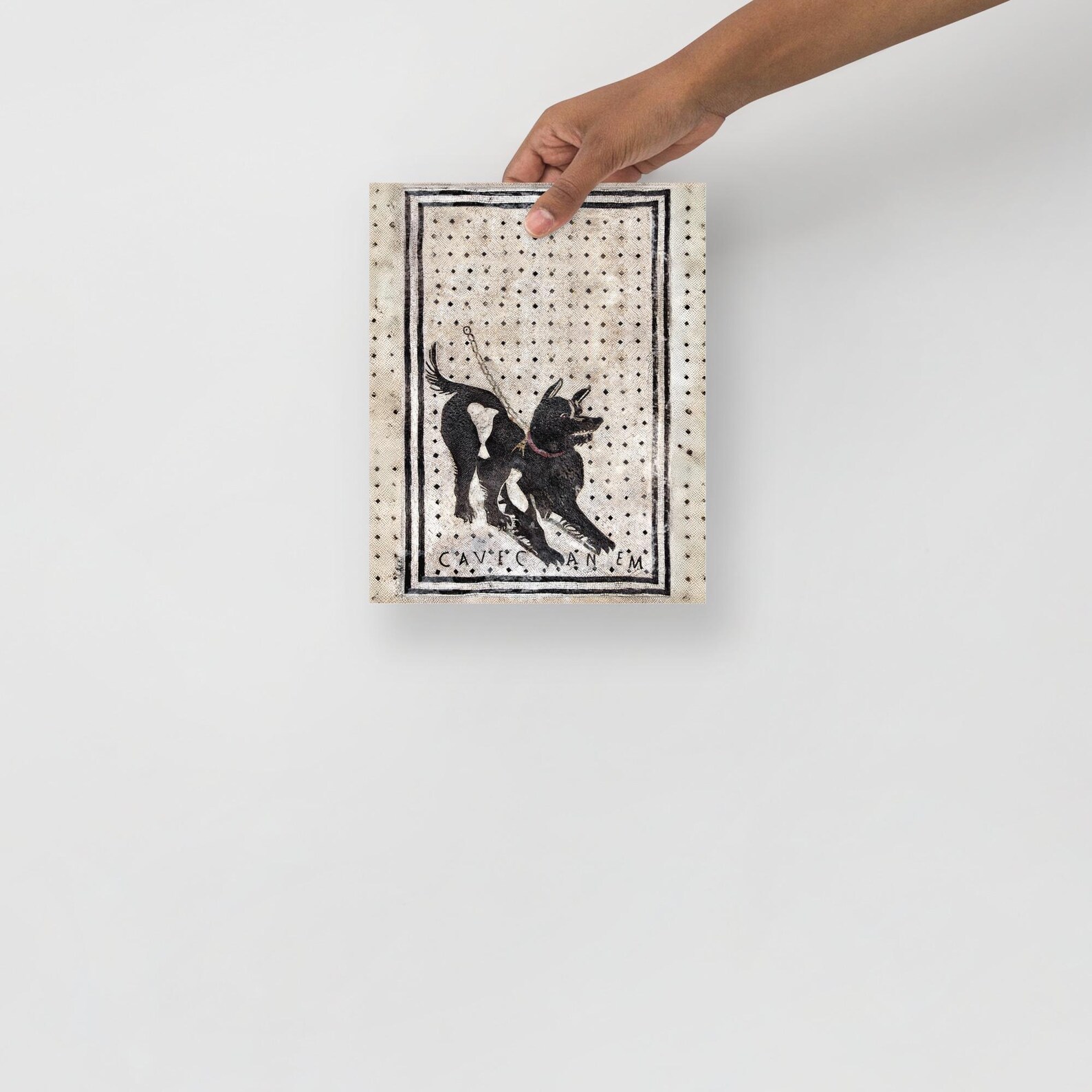 Cave Canem Print, Beware of the Dog Print, Pompeii Art Print, Fine Art ...
