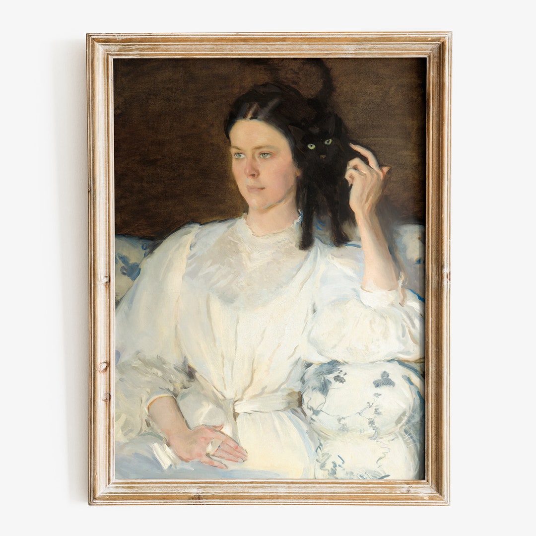 Cecilia Beaux - Sita and Sarita, Fine Art Print, Famous Art - Etsy