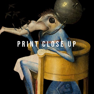 Hieronymus Bosch - Devil on Night Chair Art Print, the Garden of ...