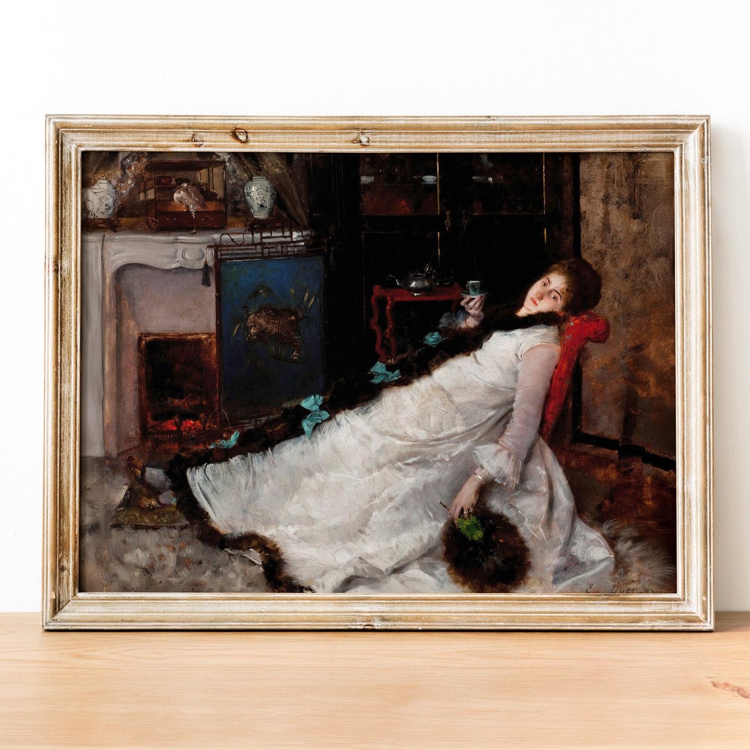 Ernest-ange Duez - Resting Art Print, Museum Quality Fine Art Print - Etsy