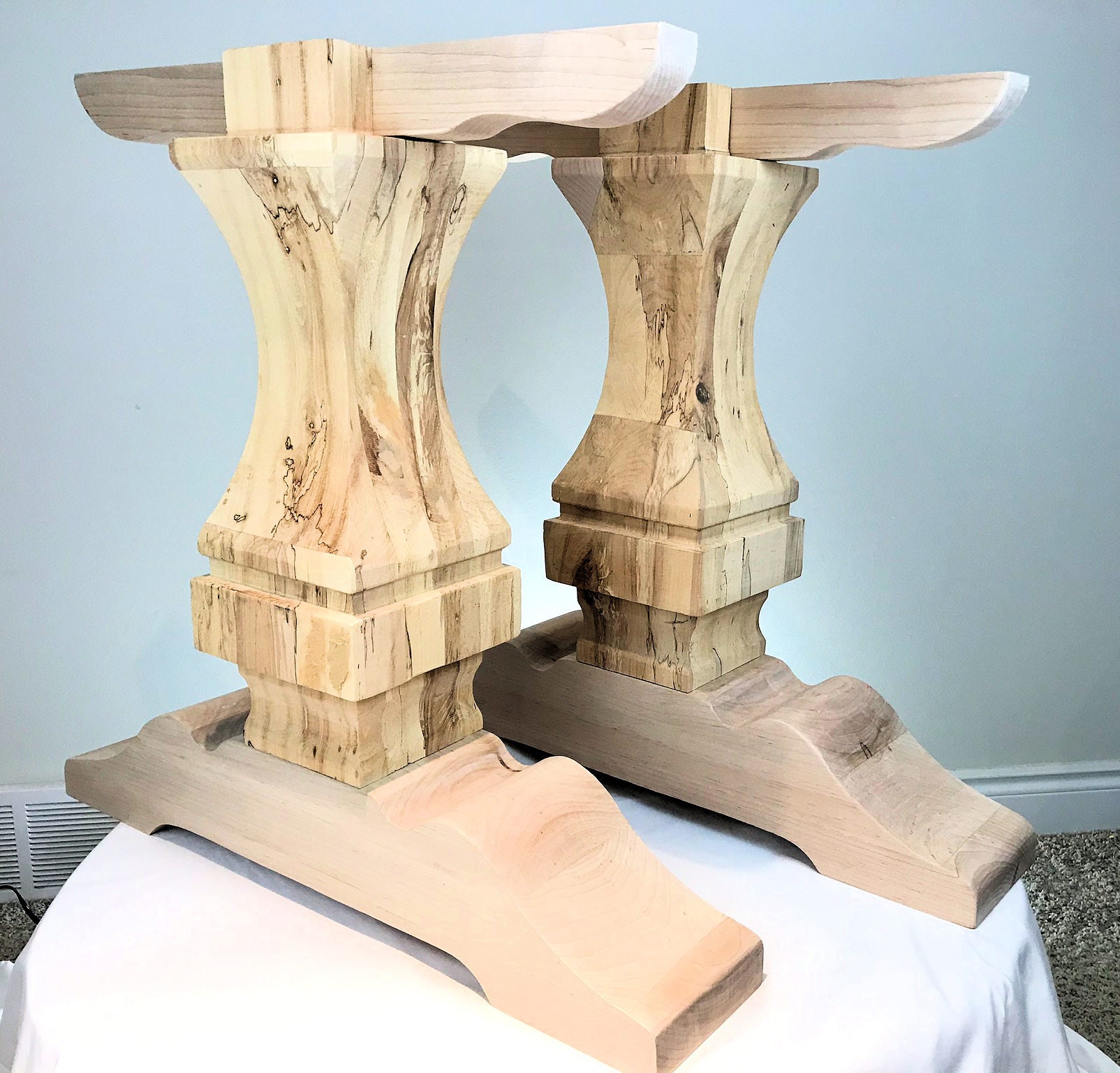 Trestle Table Legs River Model | Etsy