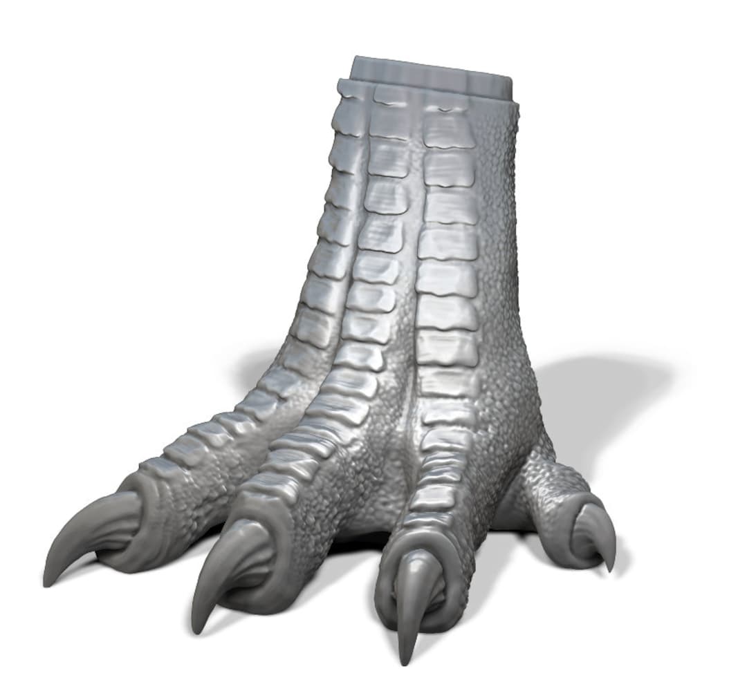 Dragon Feet for Art Dolls to Paint and Process Yourself - Etsy