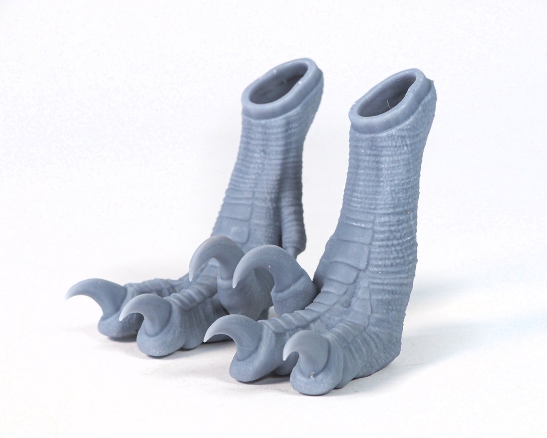Raptor Feet for Art Dolls to Paint and Process Yourself, DIY - Etsy