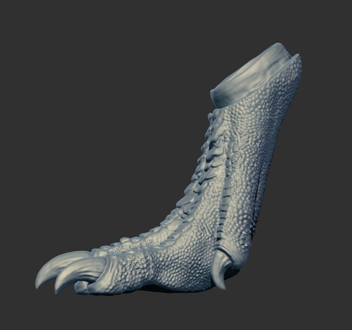 Dragon Feet for Art Dolls to Paint and Process Yourself | Etsy