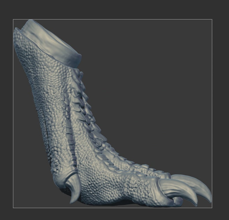 Dragon Feet for Art Dolls to Paint and Process Yourself | Etsy