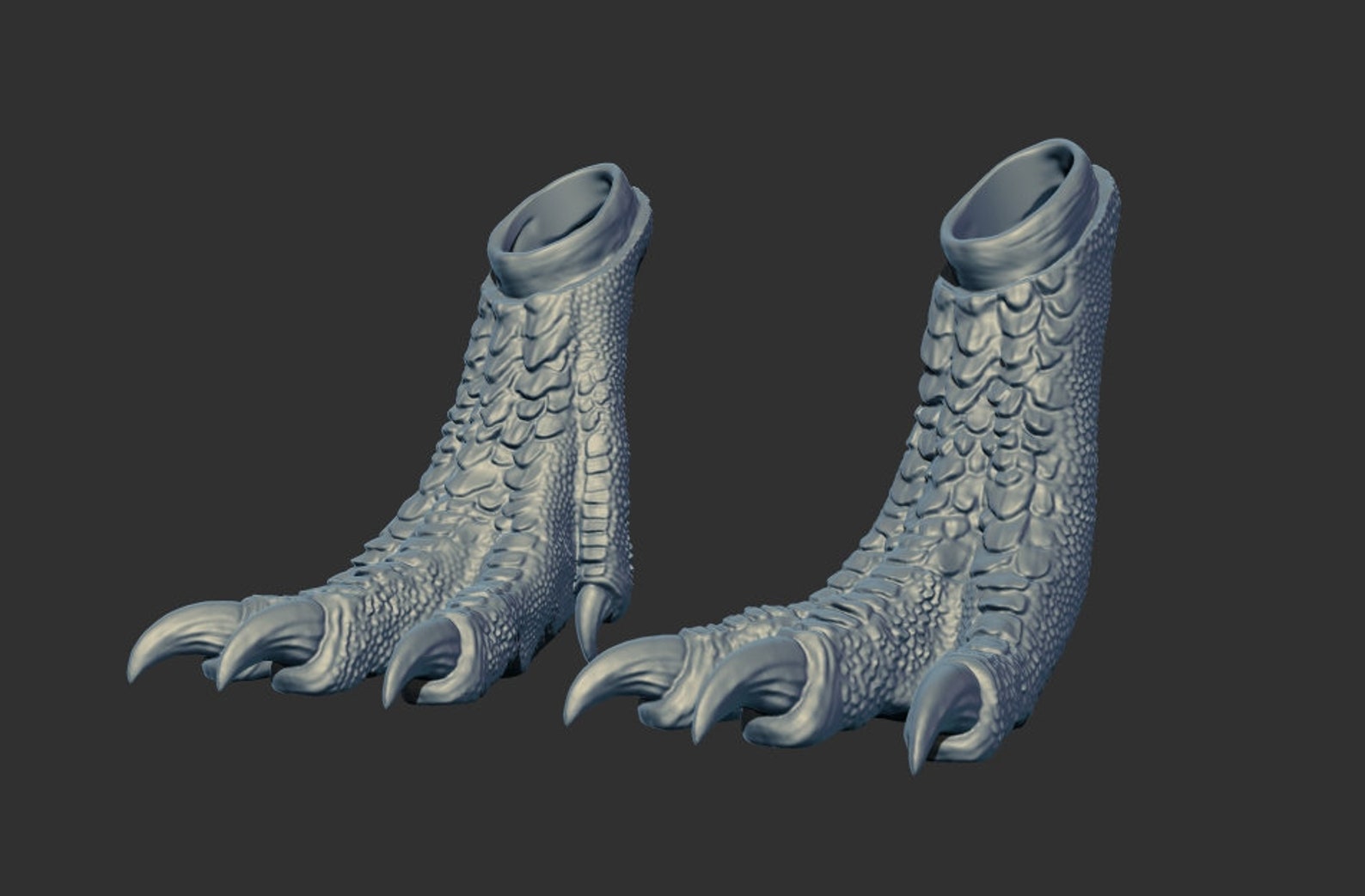 Dragon Feet for Art Dolls to Paint and Process Yourself - Etsy