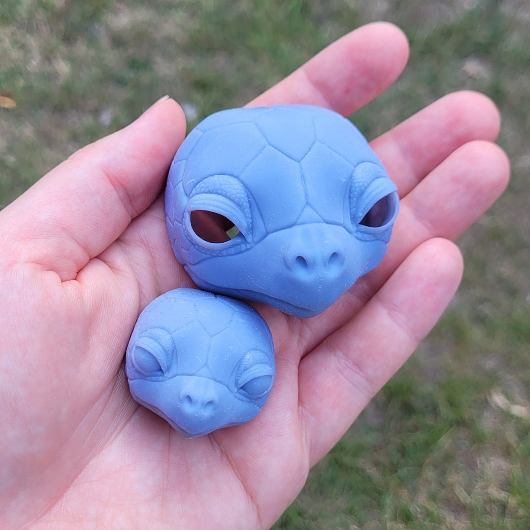 Sea Turtle Head for Art Dolls or Sculptures to Paint and Process ...