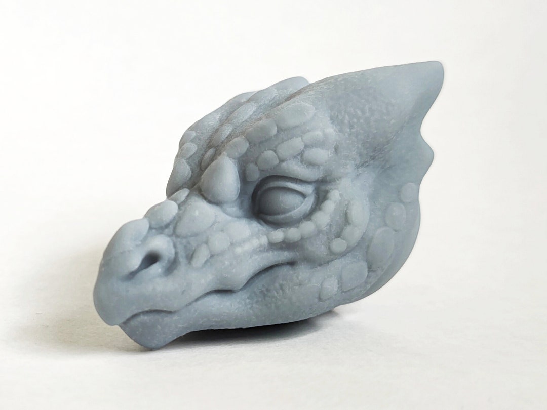 Dragon Head for Art Dolls to Paint and Process Yourself, DIY - Etsy